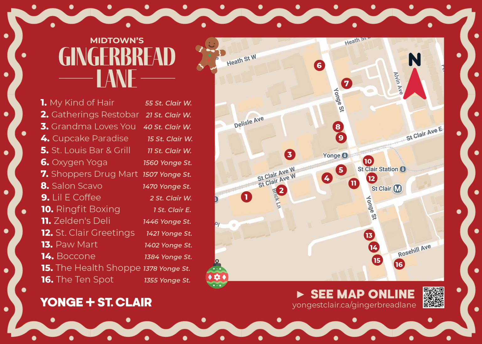 2025 Gingerbread Lane - Yonge + St. Clair